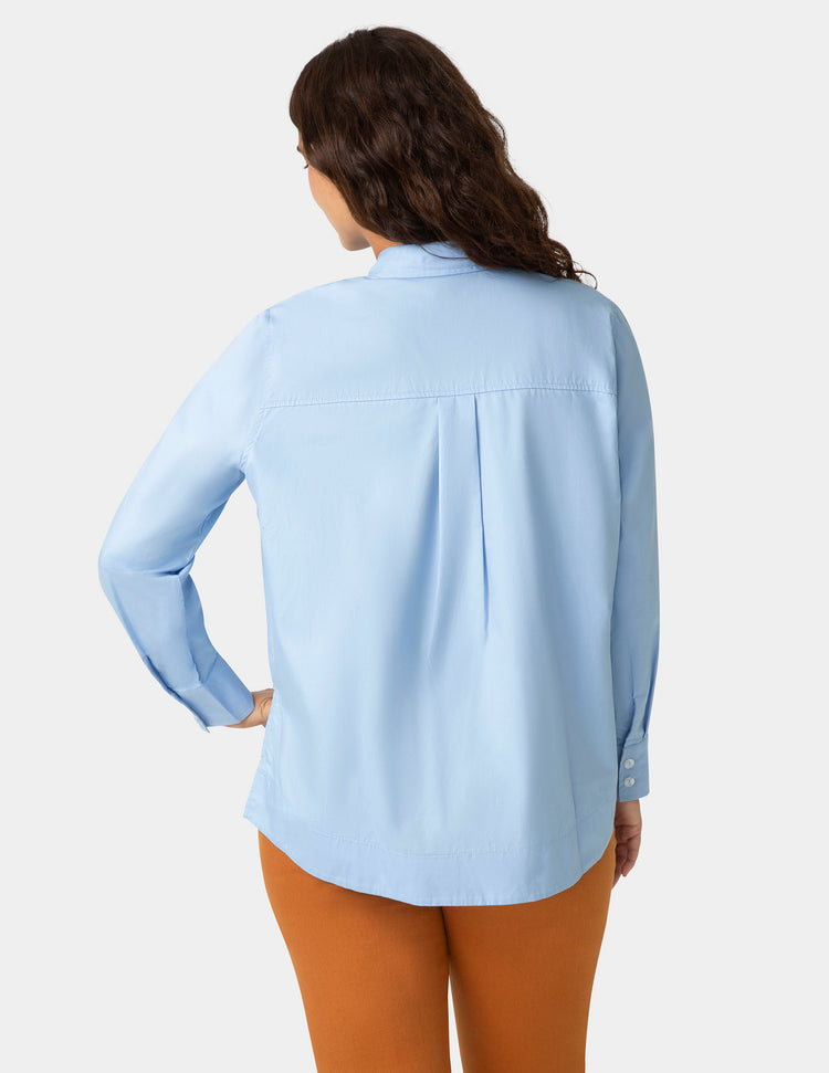 The Perfect Poplin Shirt | HUE